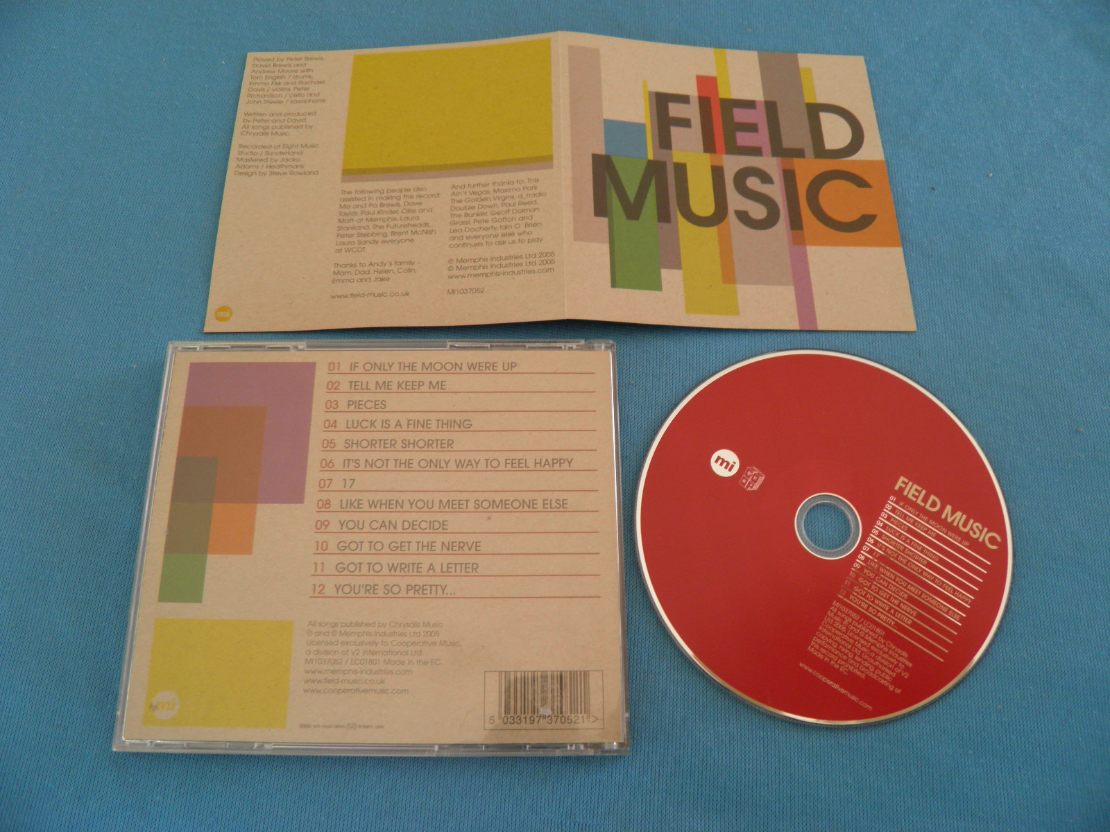 Field Music - Field Music (1st Album) RARE EU IMPORT CD NM LISTEN Indie ...