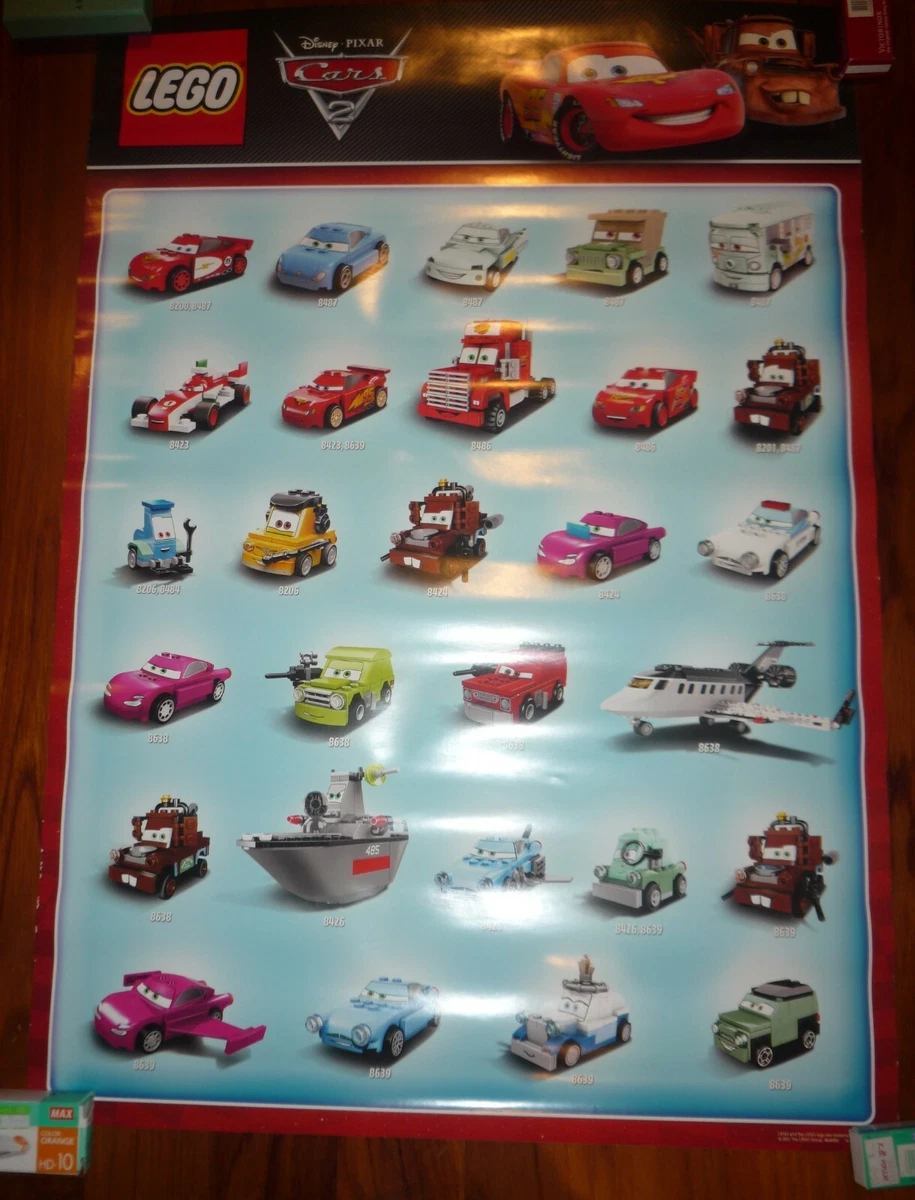Cars 2 Characters Poster