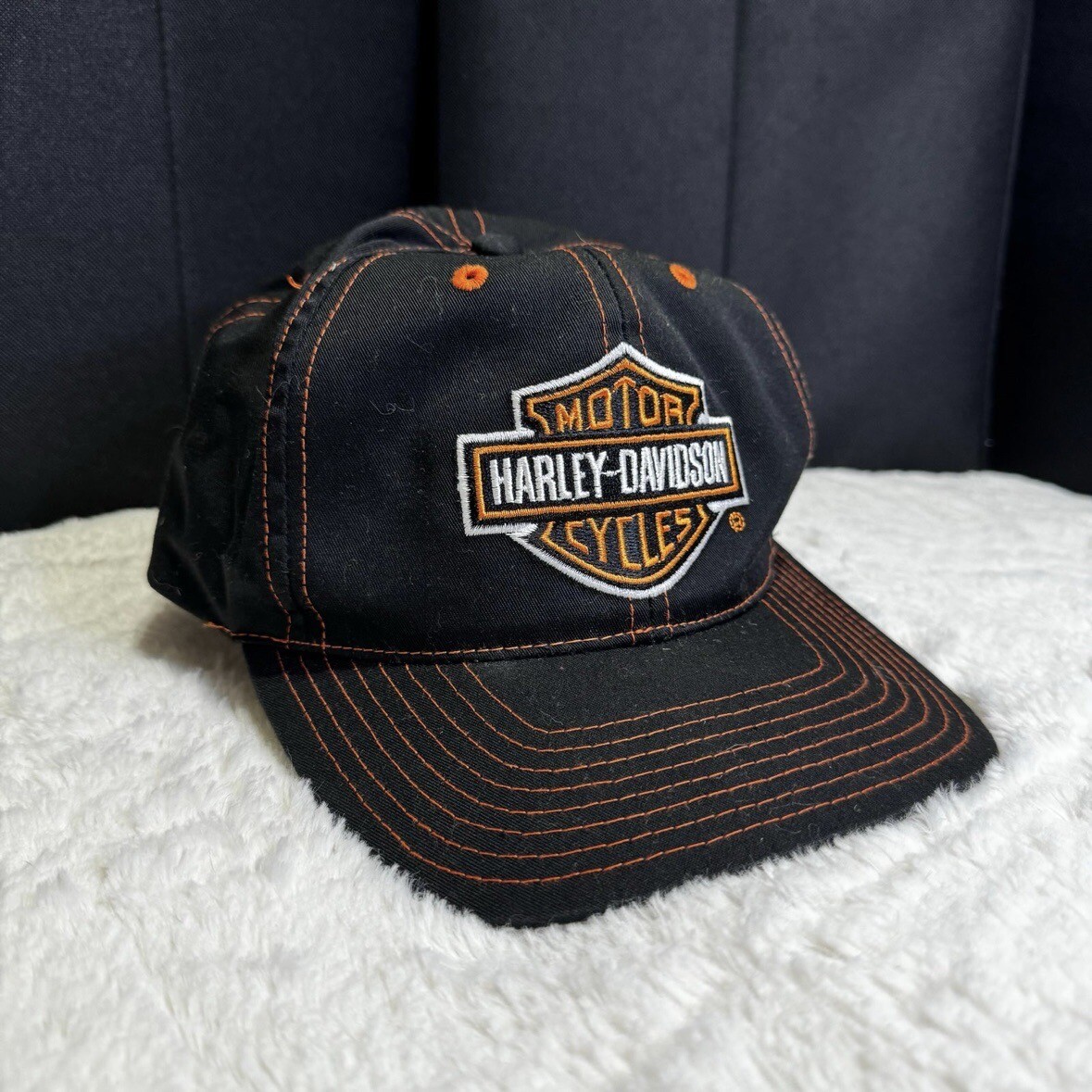 Vintage Annco Harley Davidson Motor Cycles SnapBack H… - Gem