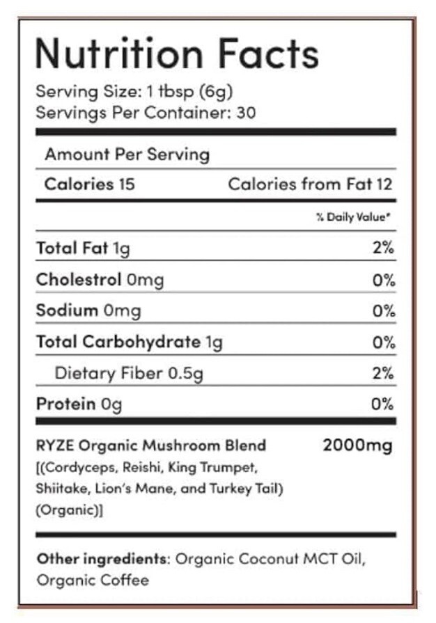 ORGANIC MUSHROOM COFFEE (Generic Off Brand of ryze) | eBay