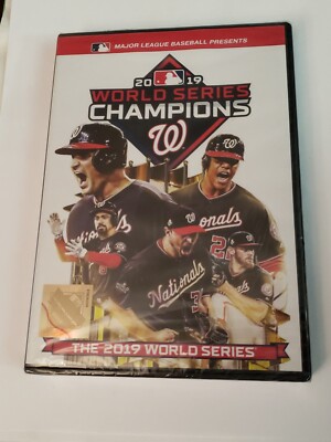 2019 World Series Film DVD Widescreen Baseball MLB Washington Nationals ...