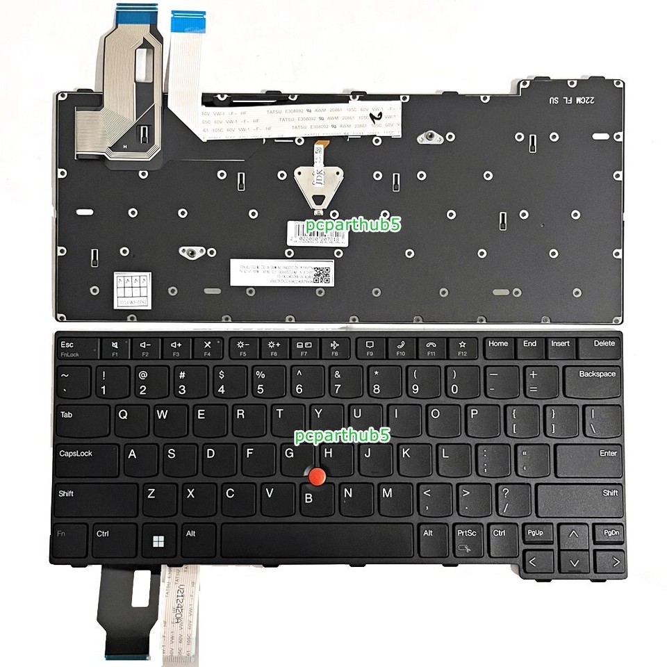 New Lenovo Thinkpad T14 Gen 4 L14 Gen 4 P14s Gen4 Laptop Keyboard US ...