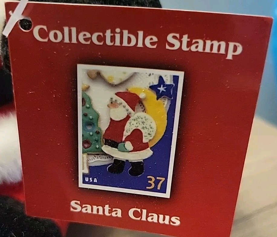 2005 Collectible Stamp Santa Claus Plush Christmas USPS 37 Cents ...