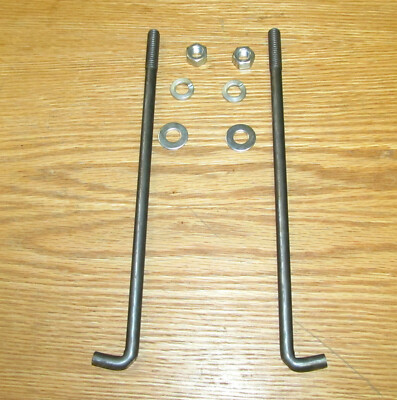 1955 1956 CHEVY BATTERY RETAINER HOLD DOWN BOLTS with Hardware Pair ...