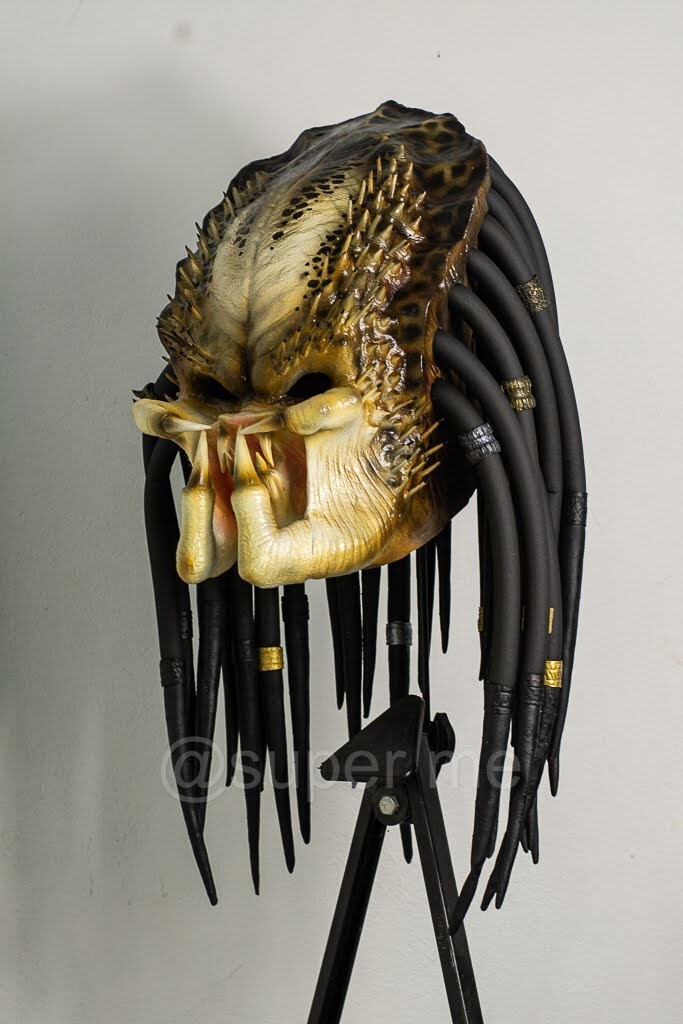 ELDER THE PREDATOR Latex Mask 2019 Version Halloween Cosplay Movies ...