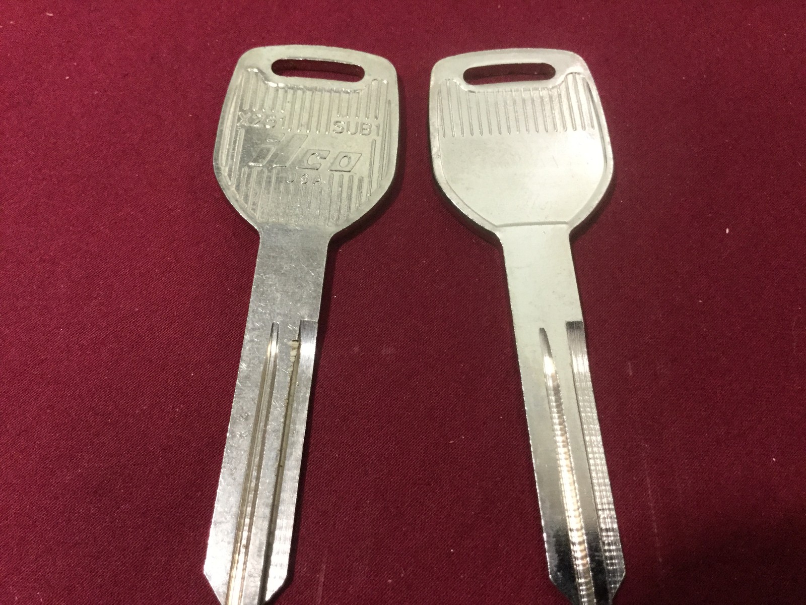 Subaru Automotive X251 Key Blanks by Ilco, Set of 2 - Locksmith | eBay
