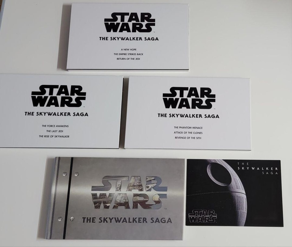 Star Wars Skywalker Saga Blu-ray Disc 4K UHD Complete BOX 18 Discs | eBay