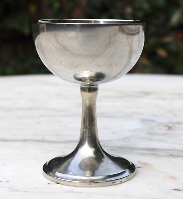 JOSEPH HEINRICHS PARIS NEW YORK SILVER SOLDERED WINE GOBLET GLASS | eBay