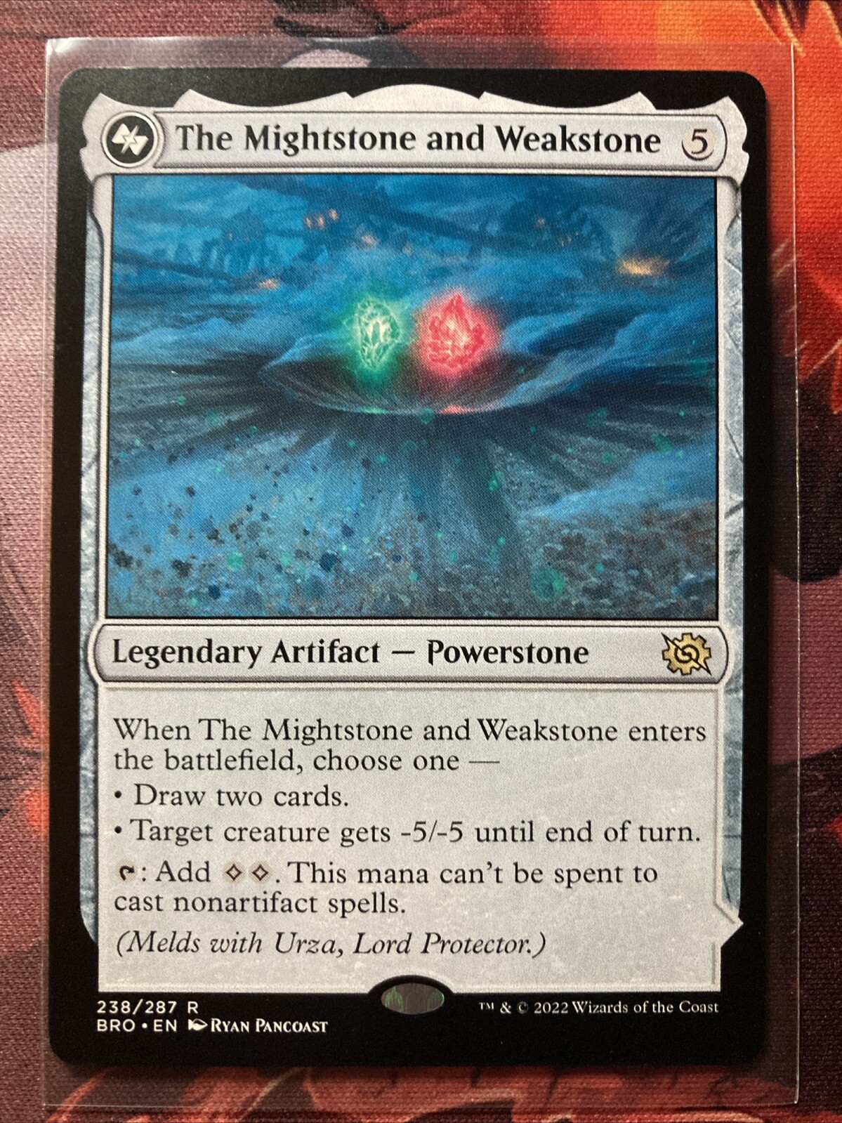 MTG The Mightstone and Weakstone The Brothers' War 238/287 Rare NM | eBay