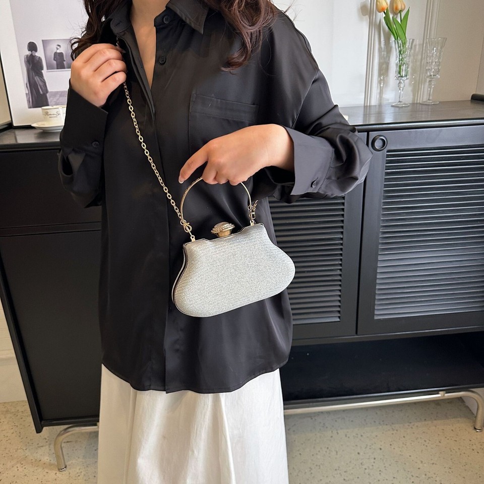 Evening Handbag Purse Sparkly Rhinestone Purses Diamante Clutch Bag For ...