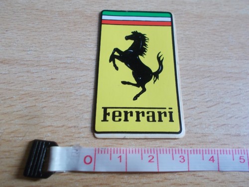 Small Sticker Ferrari - Serigrafia Pratese | eBay