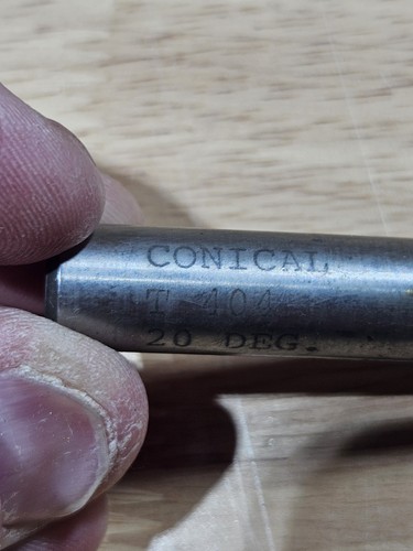 CONICAL T 404 20 DEG. TAPERED END MILL CUTTER | eBay
