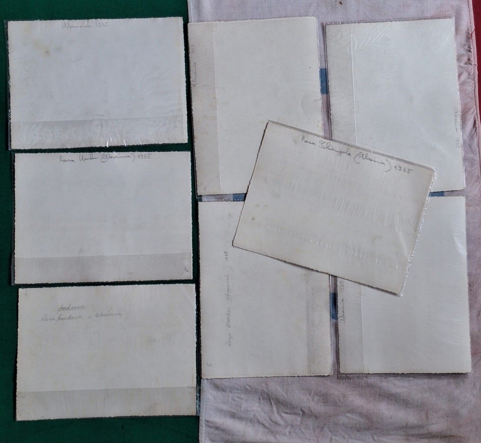 Militaria WW1 Military Photographs Royal Army Abyssinia Ethiopia 1935 ...