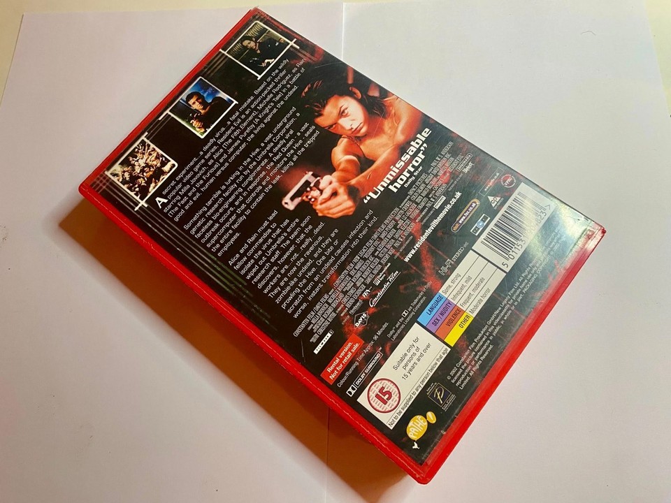 VHS Video ~ Resident Evil ~ Large Case Ex-Rental ~ Pathe Home ...