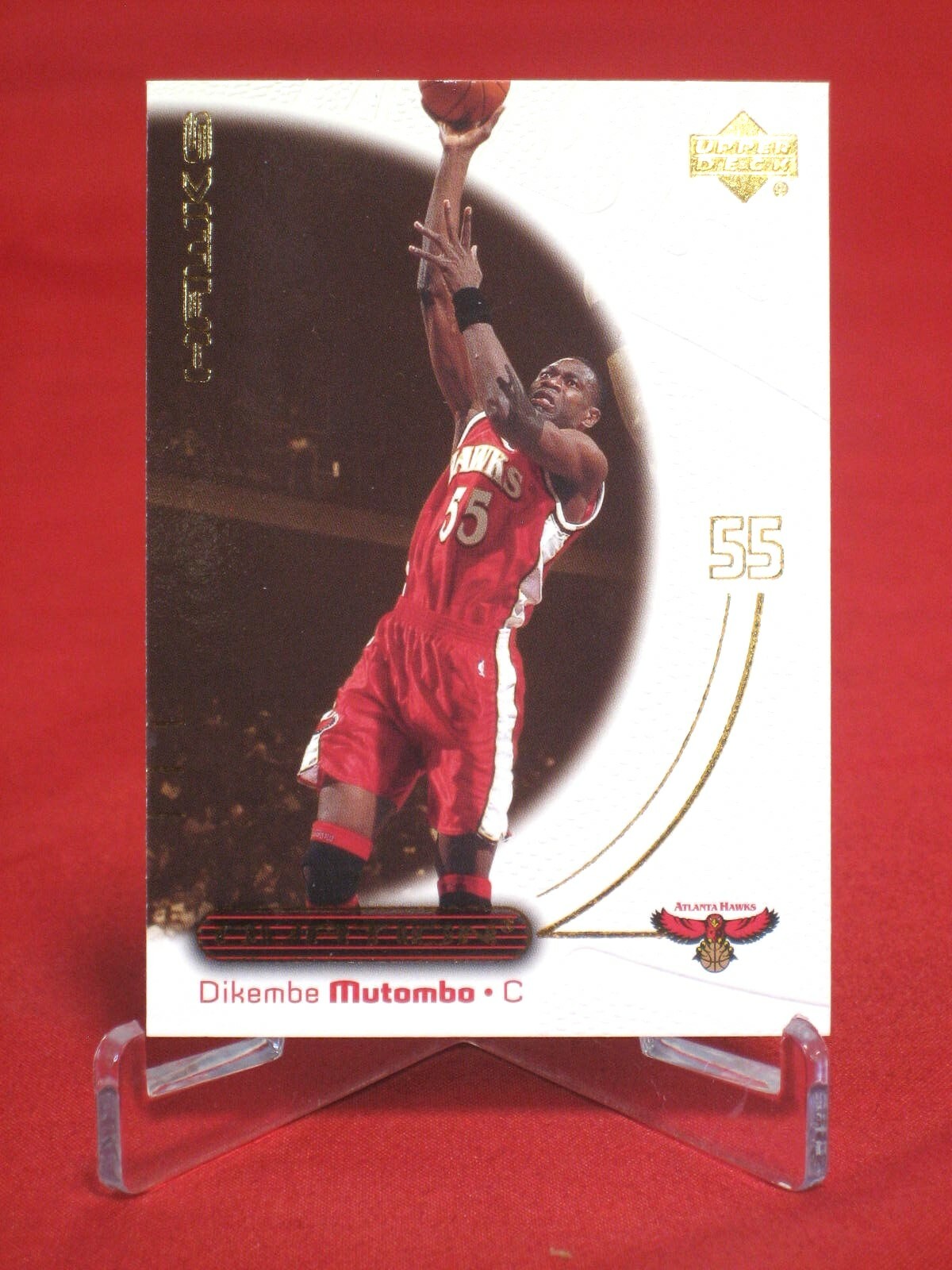 DIKEMBE MUTOMBO Basketball Card Upper Deck Ovation #1 2000 | eBay