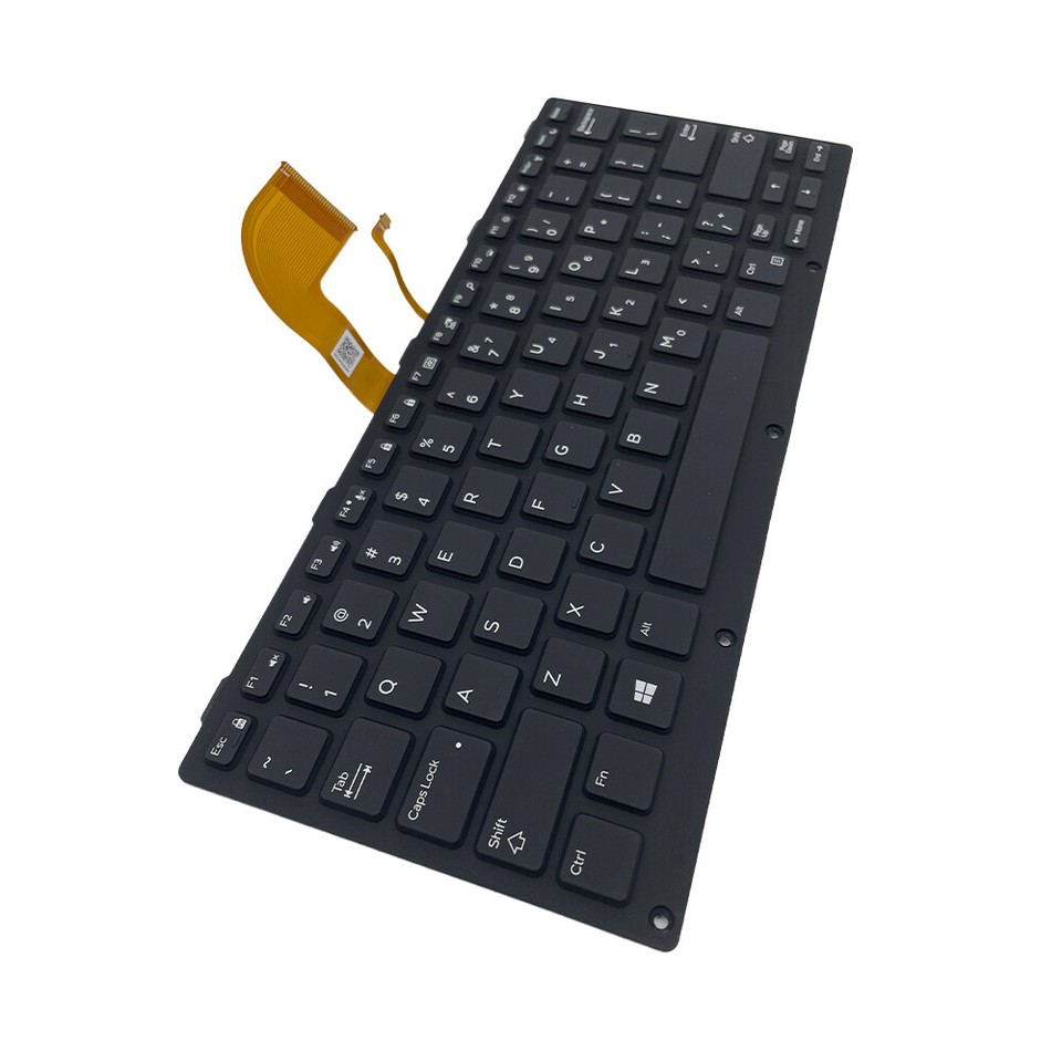 Keyboard Backlit 0186T For Dell Latitude Rugged 7204 7404 7414 5204 ...