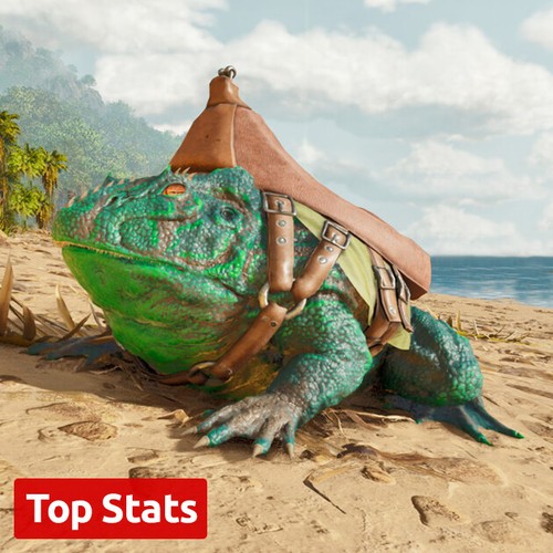 Ark Survival Ascended PVE PC XBOX PS5 Beelzebufo Frog 482DMG adult 100% ...