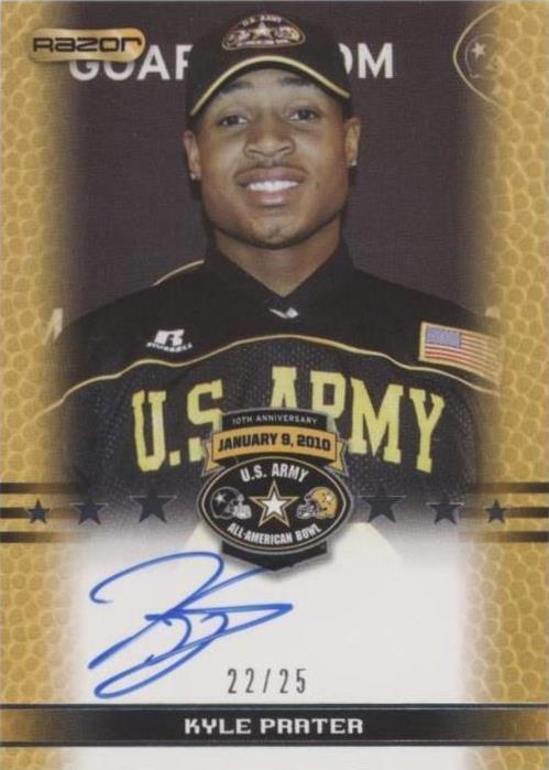 2010 Razor U.S. Army All-American Bowl - Selection Tour Autograph Kyle ...