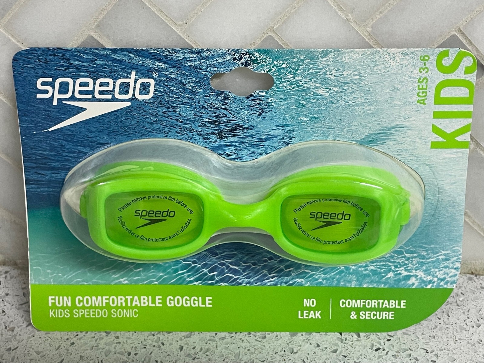 Speedo Kids Sonic Goggles Green | eBay