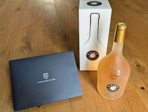 Porsche Willkommen Set- Miraval Rose mit Porsche Wappen / Logo | eBay.de