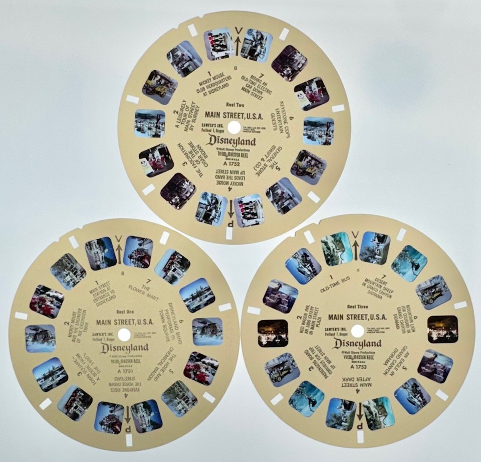View Master Packet A 175 Disneyland Main Street USA S6 | eBay