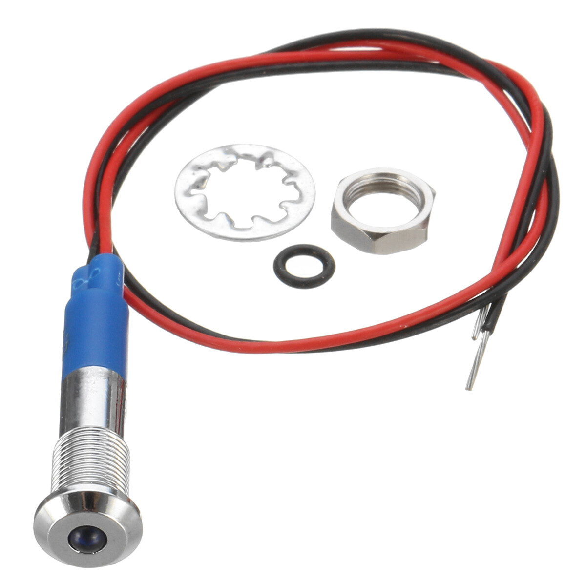 12V 5 colors Led Panel Indicator Lights Lamp Pilot Dash For Car Truck ...