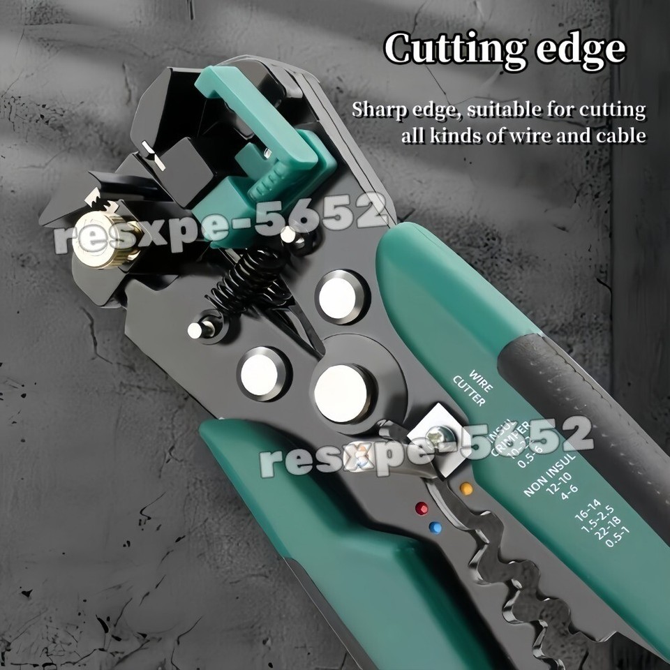 New Automatic Wire Cutter Stripper Pliers Electrical Cable Crimper ...