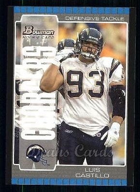 2005 Bowman #209 Luis Castillo Chargers RC 8 - NM/MT | eBay