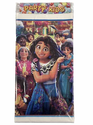 Encanto Plastic Table Cover (56” X 96”) - Mantel de Plástico de Encanto ...