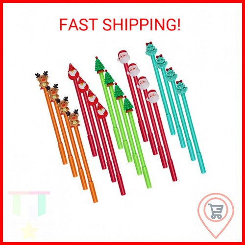 20Pcs Christmas Pens Gel Ink Pen Novelty Pens Cute Pens Fun Pens Bulk ...