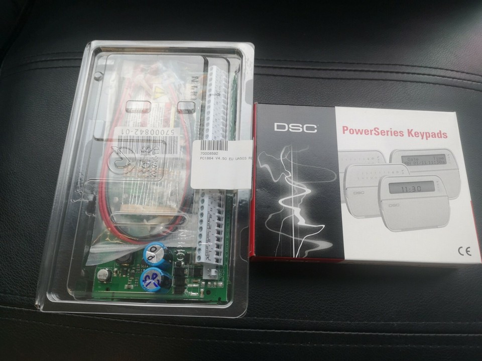 DSC Security systems PC1864 + PK5500 KIT NEW | eBay
