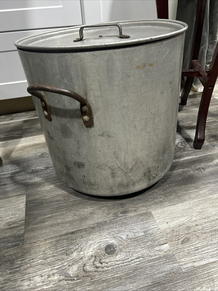 U.S. MILITARY FIELD COOKING POT WW2 1944 Eaco 18” Xtra LARGE MESS ...