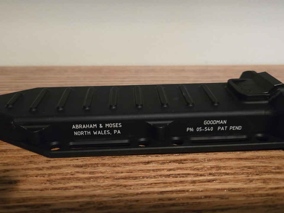 Abraham & Moses, Goodman Special Operations Combat Knife w/ Sheath of ...