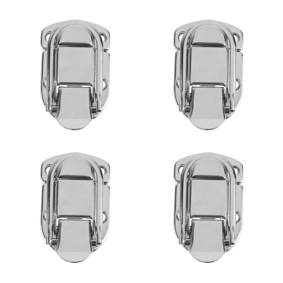 Set of Clasp Case Latch Buckle Hardware Tower Lock Cabinet Hasp | eBay UK