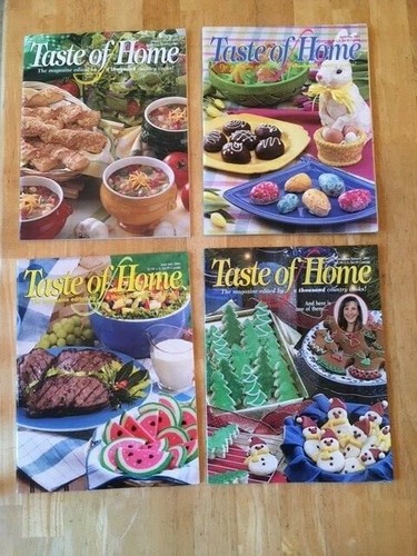 Lot of 4 - 2003 Taste of Home Cooking Magazines | eBay