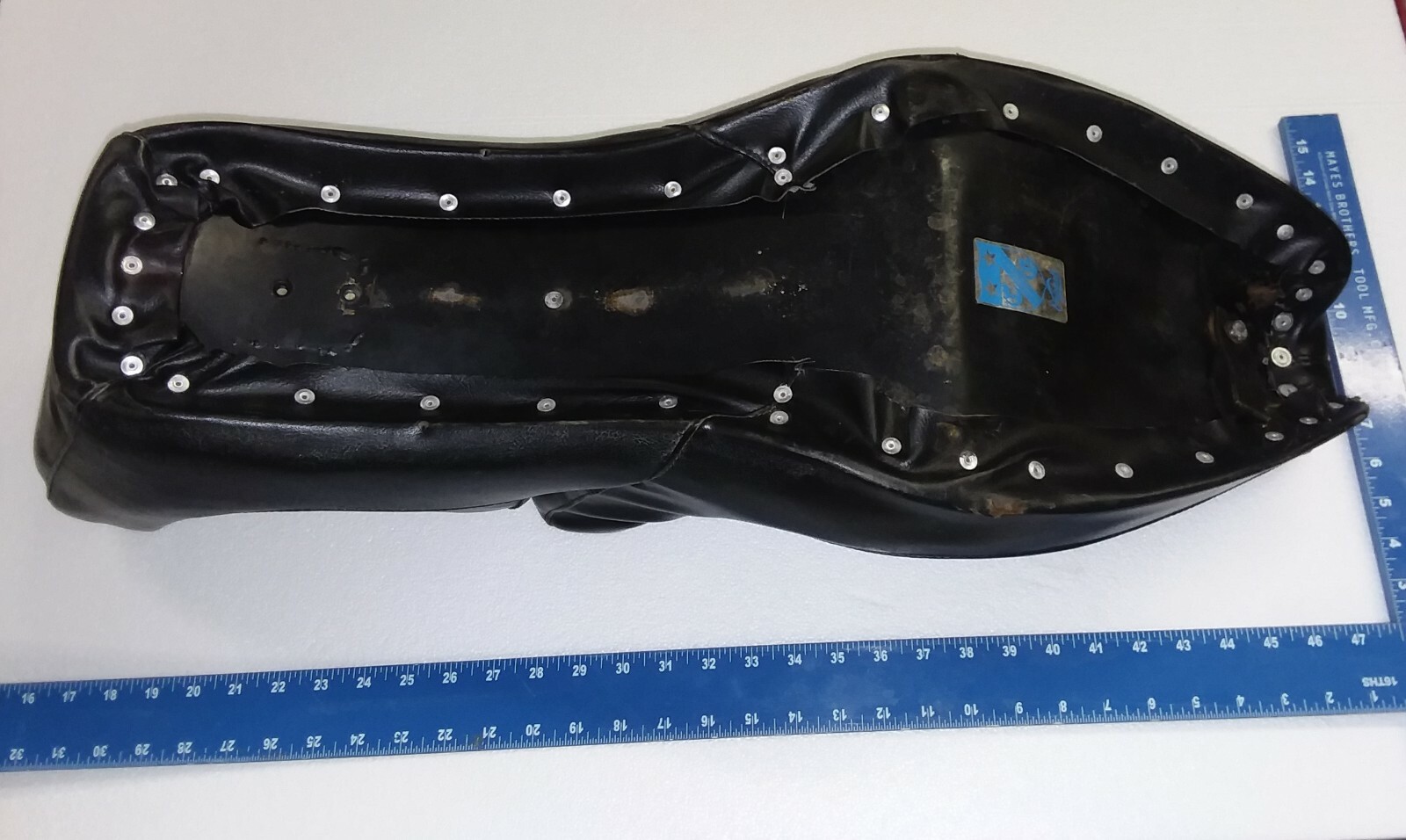 Corbin Gentry Vintage, Black, Leather, King/Queen, Motorcycle Seat ...