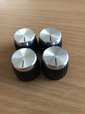 4PCS Silver Marshall Style Replacement Knobs (push on fine spline)(AUS stock) | eBay