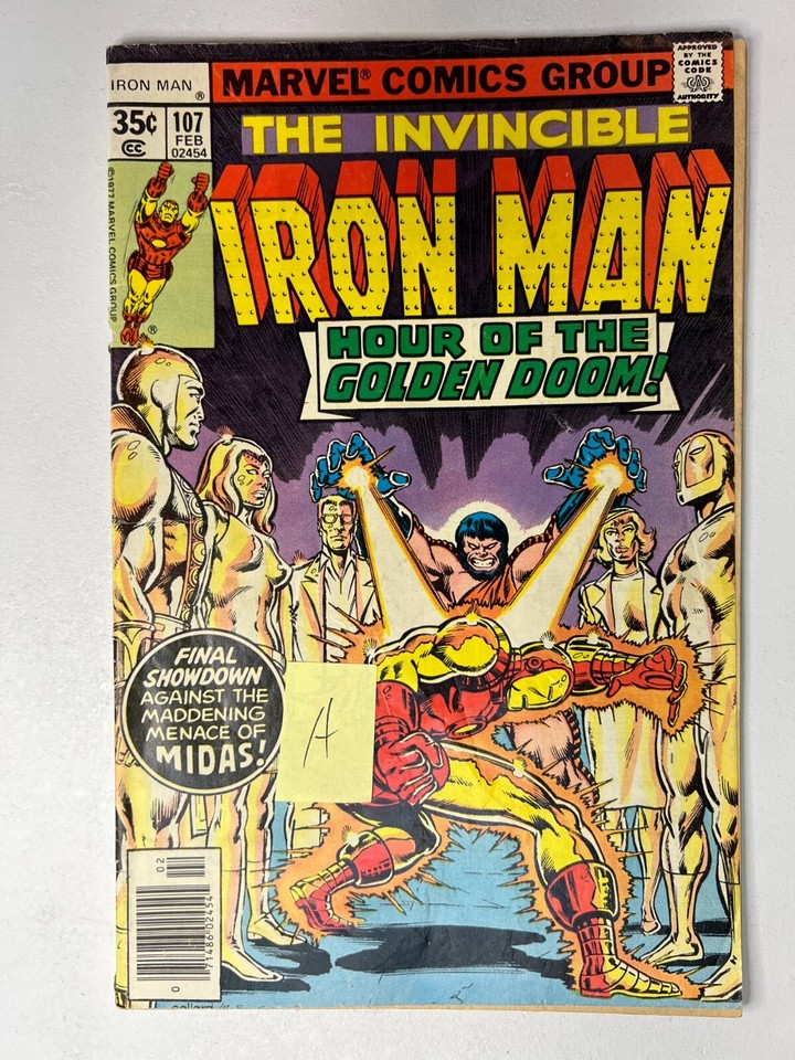 Iron Man 1968 Marvel Comics Mix Silver - Bronze age -YOU PICK THE ISSUE ...