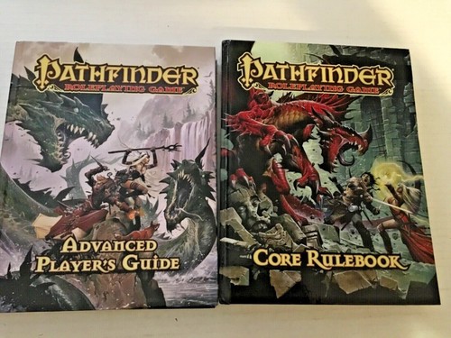 Pathfinder RPG Core Rulebook and Advanced Player’s Guide Book Lot | eBay