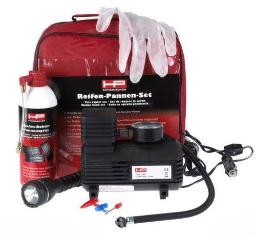 Reifen Pannen Set mit Kompressor Reifen Doktor Reparatur Set ...