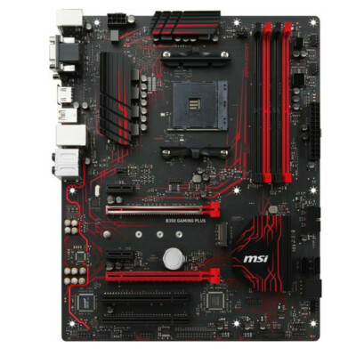 For MSI B350 GAMING PLUS Mainboard AMD Socket B350 AM4 ATX Desktop ...