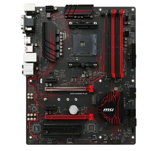 For MSI B350 GAMING PLUS Mainboard AMD Socket B350 AM4 ATX Desktop ...