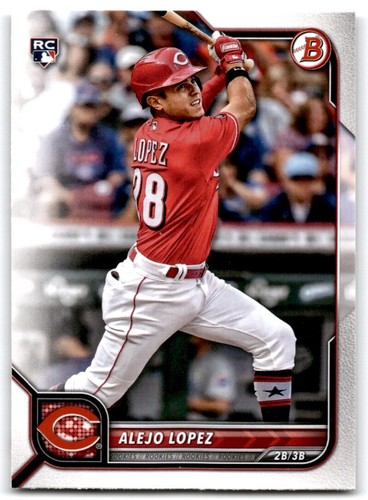2022 Bowman #93 Alejo Lopez Cincinnati Reds Rookie | eBay