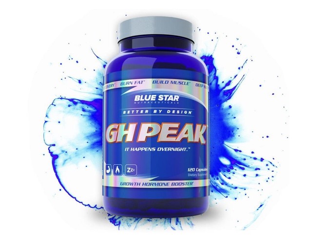 Blue Star Nutraceuticals GH Peak Hormone Booster - 120 Capsules for ...