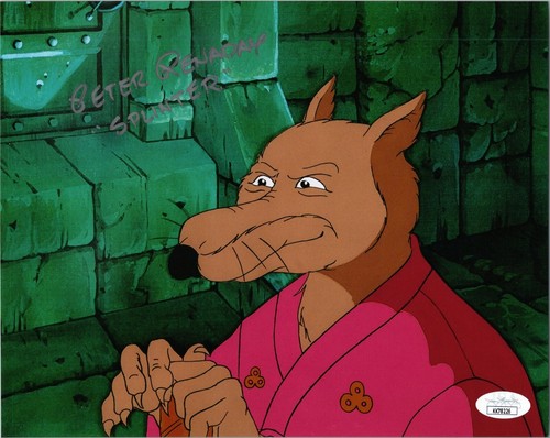PETER RENADAY Authentic Hand-Signed "TMNT ~MASTER SPLINTER" 8x10 photo ...