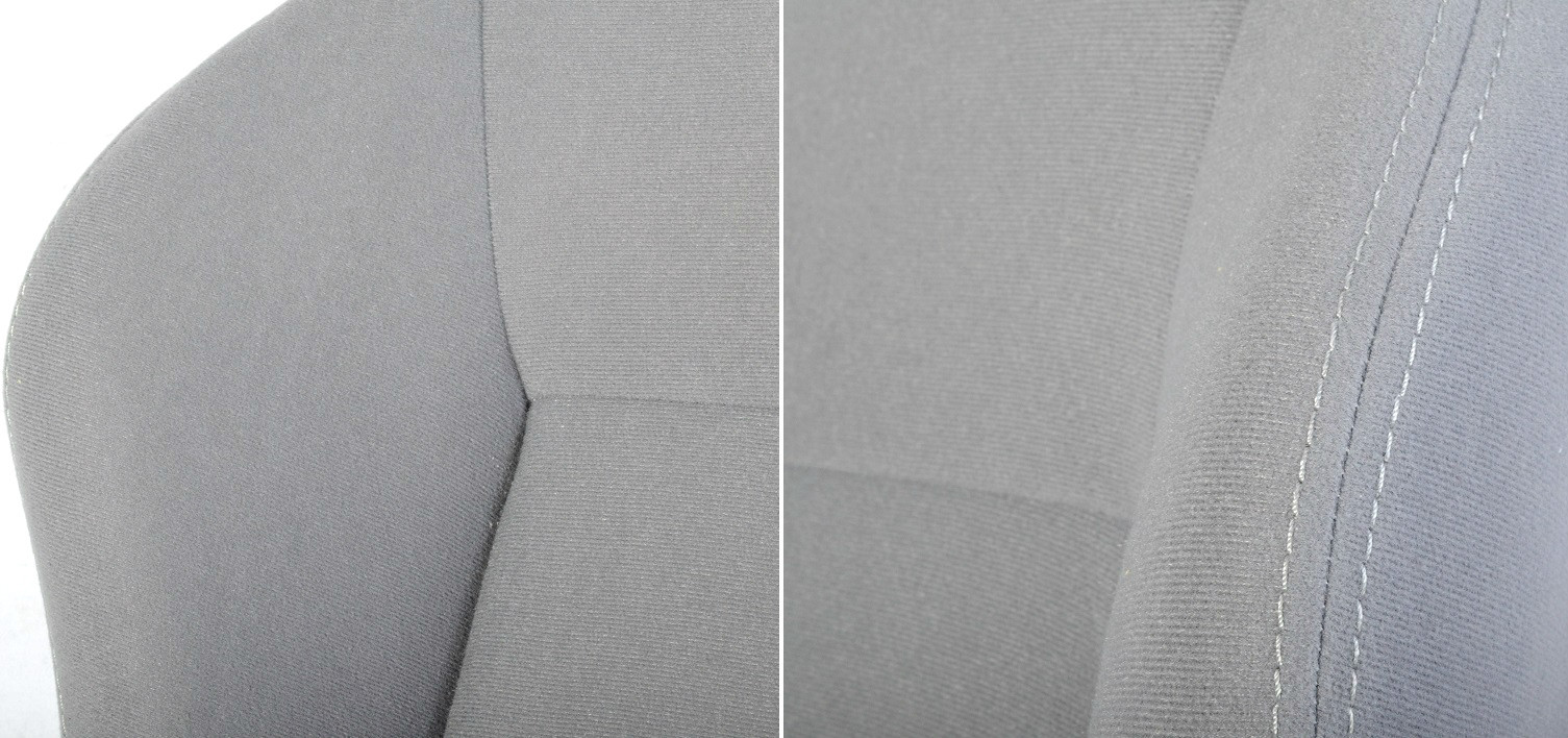 NEW 1 PAIR GRAY CLOTH RECLINABLE RACING SEATS FOR CHEVROLET **** | eBay