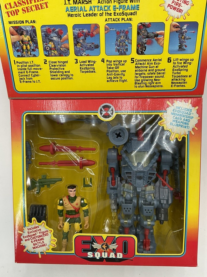 1993 Playmates - Exo Squad JT Marsh Aerial Attack E-Frame | eBay