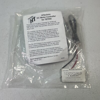 HiTechnic DC Motor Controller for Tetrix Brand New Sealed | eBay