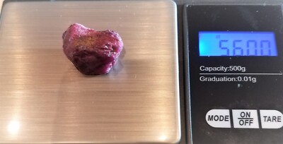 Edelstein - Natürliche Rubin Roh 55,90 ct 25 x 18 x 14 mm | eBay.de