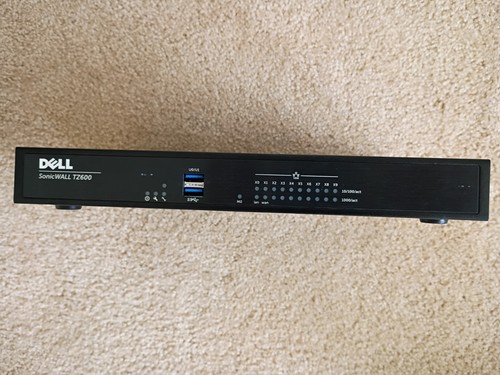 Dell SonicWall TZ600 APL30-0B8 10-Port Firewall Network Security ...